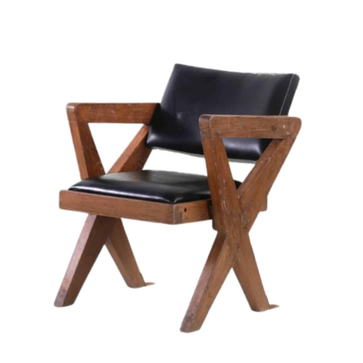 Rare Pierre Jeanneret Furniture From Chandigarh - The Shelfist.