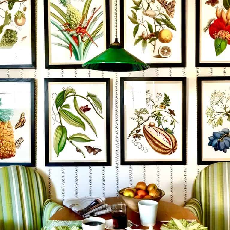 Botanical Prints Decor Ideas: Bringing Nature Indoors - The Shelfist.