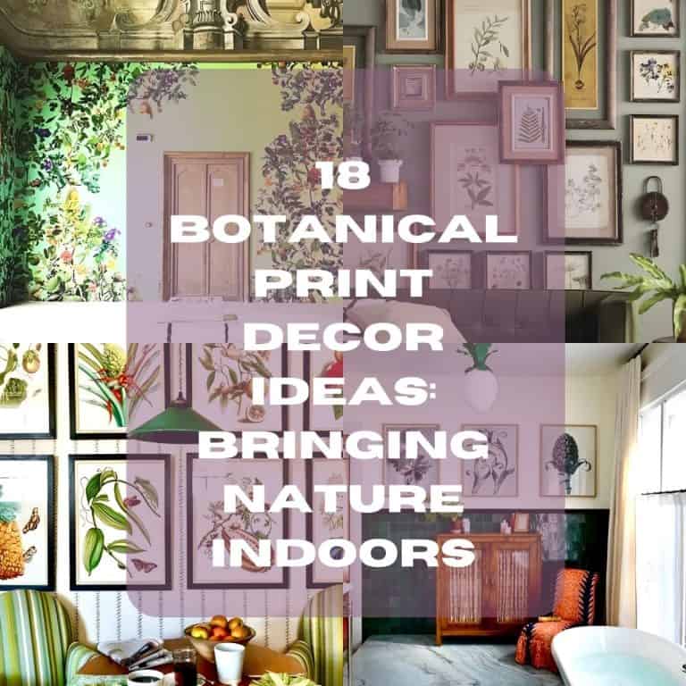 Botanical Prints Decor Ideas: Bringing Nature Indoors - The Shelfist.