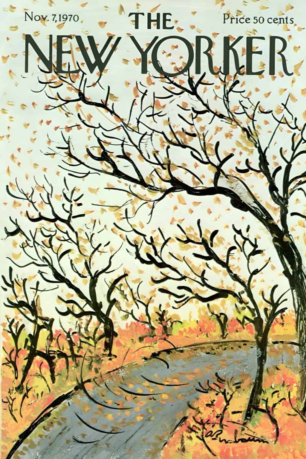 New Yorker Magazine Fall Covers And Their Autumn Aesthetic
