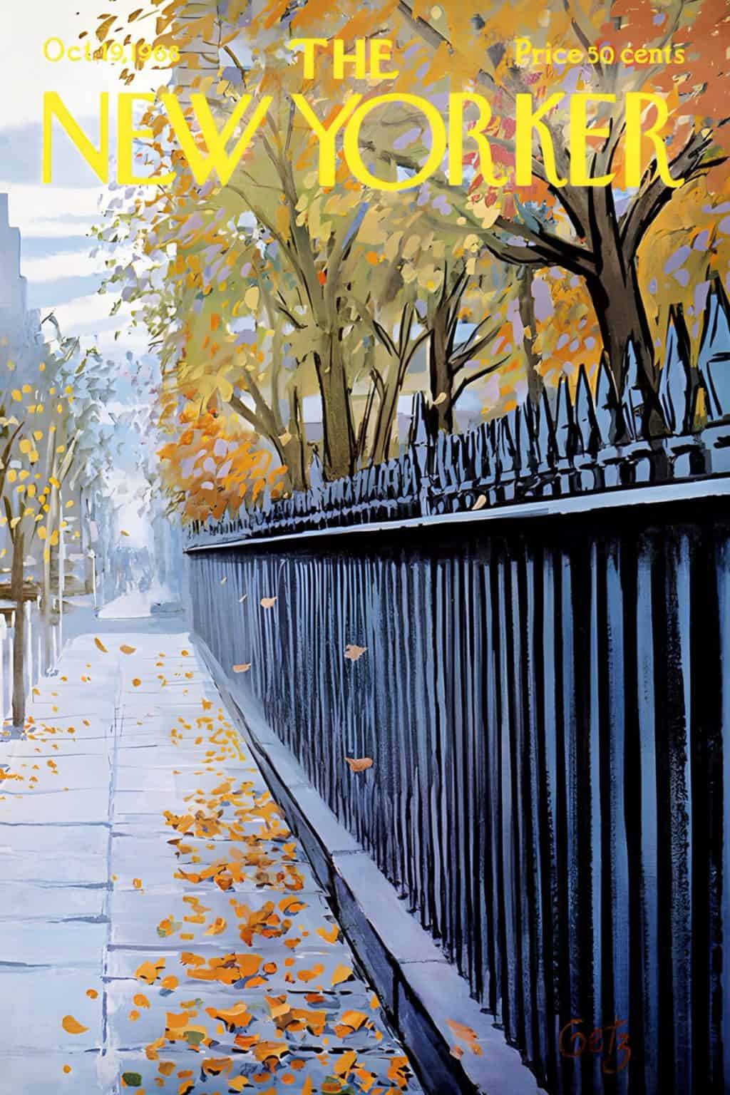 New Yorker Magazine Fall Covers And Their Autumn Aesthetic