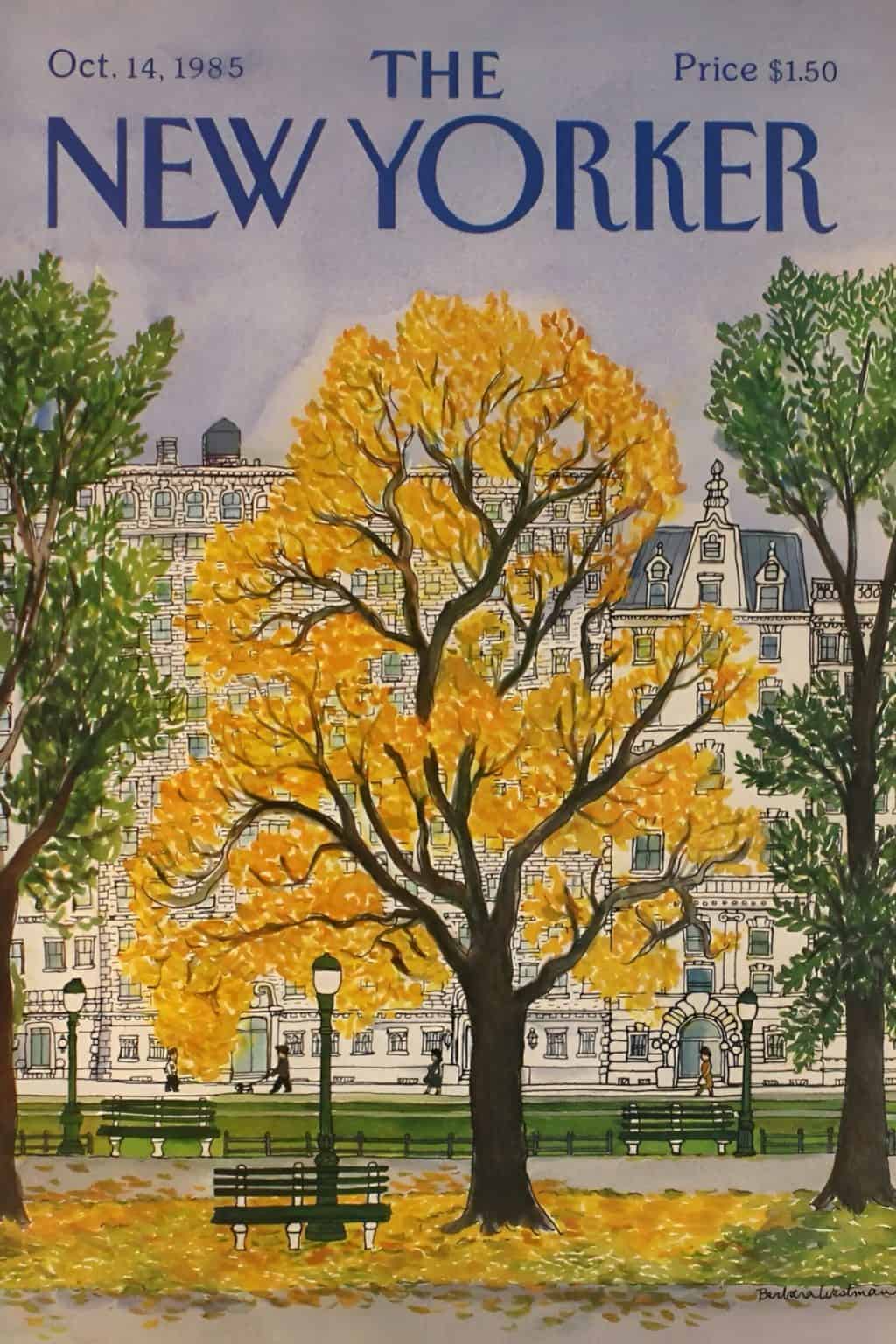 New Yorker Magazine Fall Covers And Their Autumn Aesthetic
