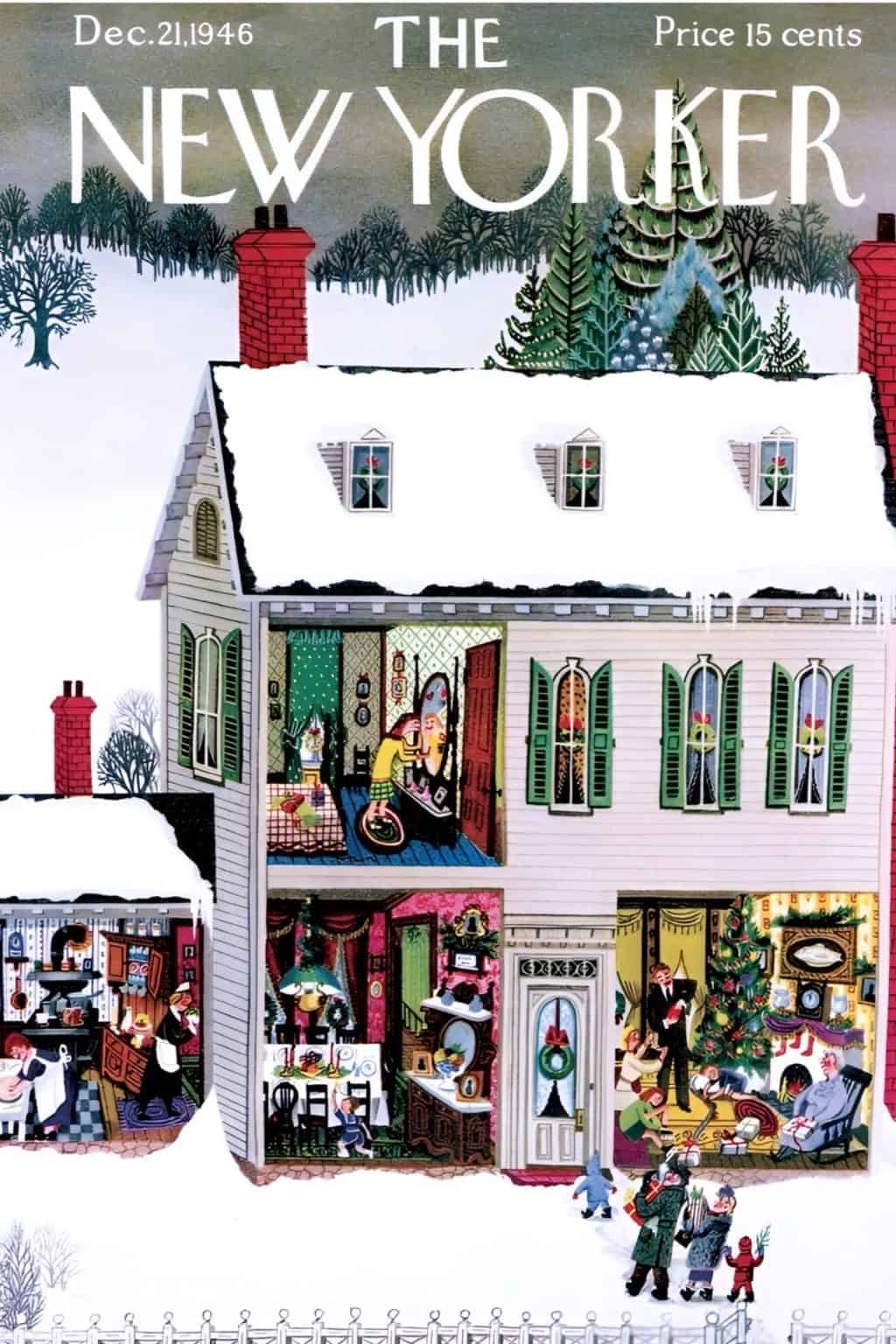 My Fave Christmas New Yorker Magazine Covers