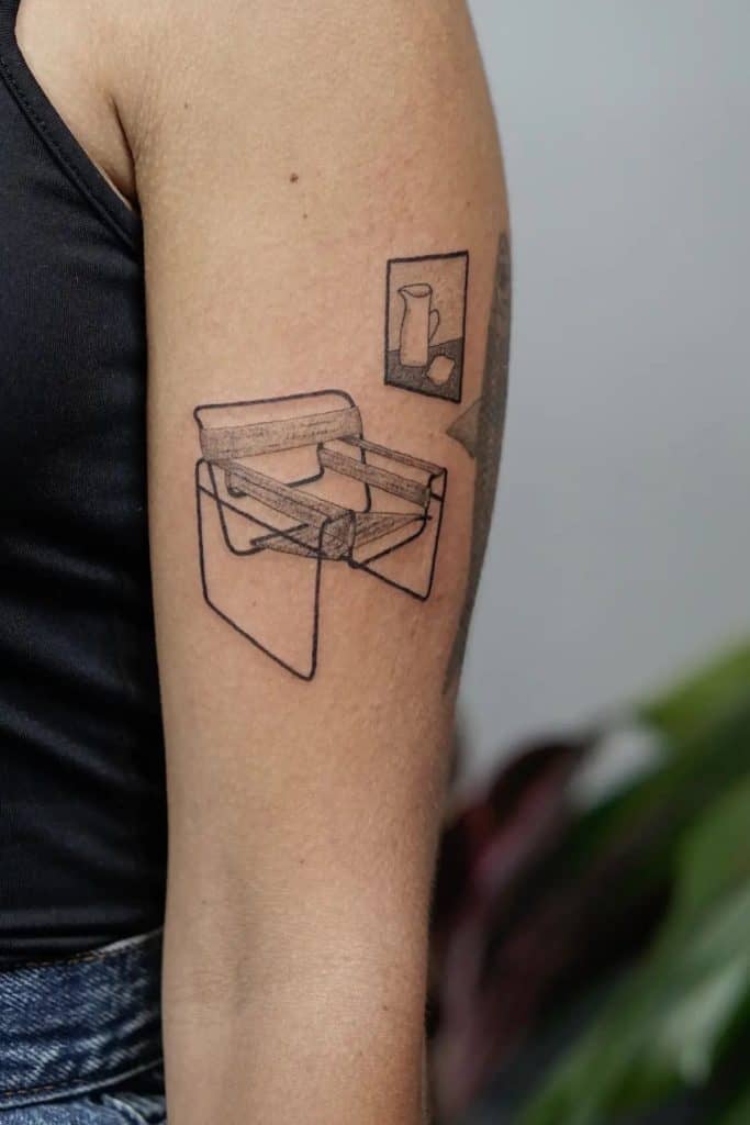 Iconic Furniture Tattoo Design Ideas To Inspire You