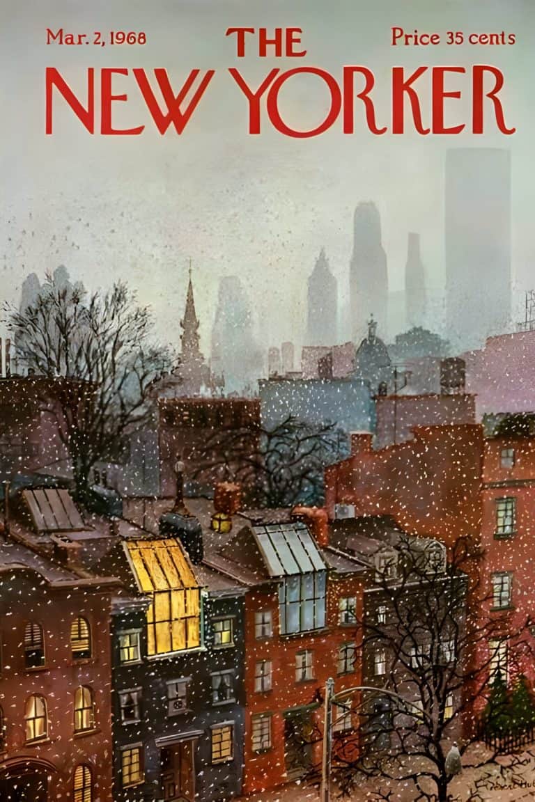 The Best Winter New Yorker Magazine Covers