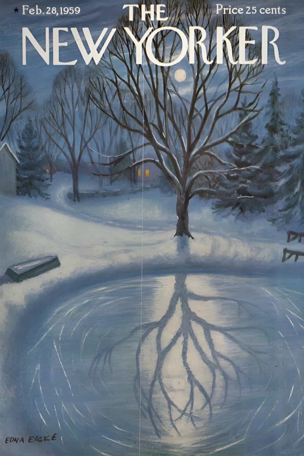 The Best Winter New Yorker Magazine Covers