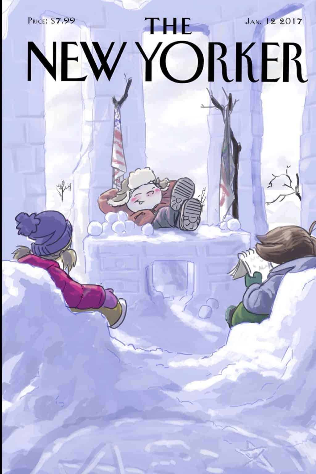 The Best Winter New Yorker Magazine Covers