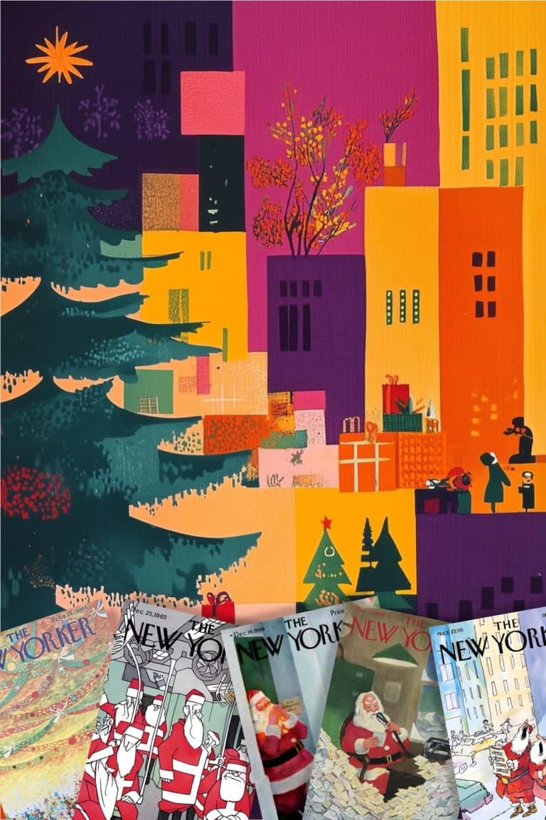 My Fave Christmas New Yorker Magazine Covers