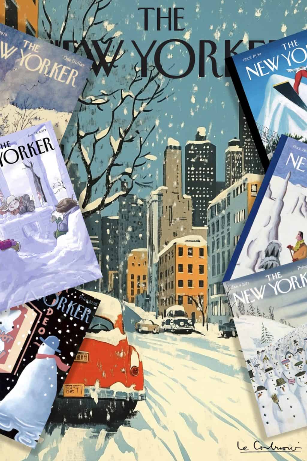 The Best Winter New Yorker Magazine Covers