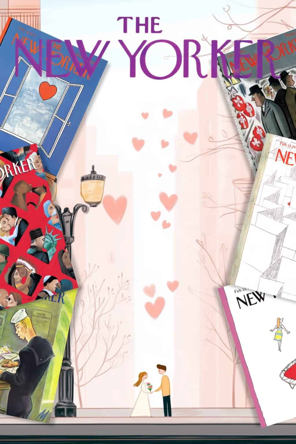 New Yorker Magazine Covers That Capture Valentine’s Day