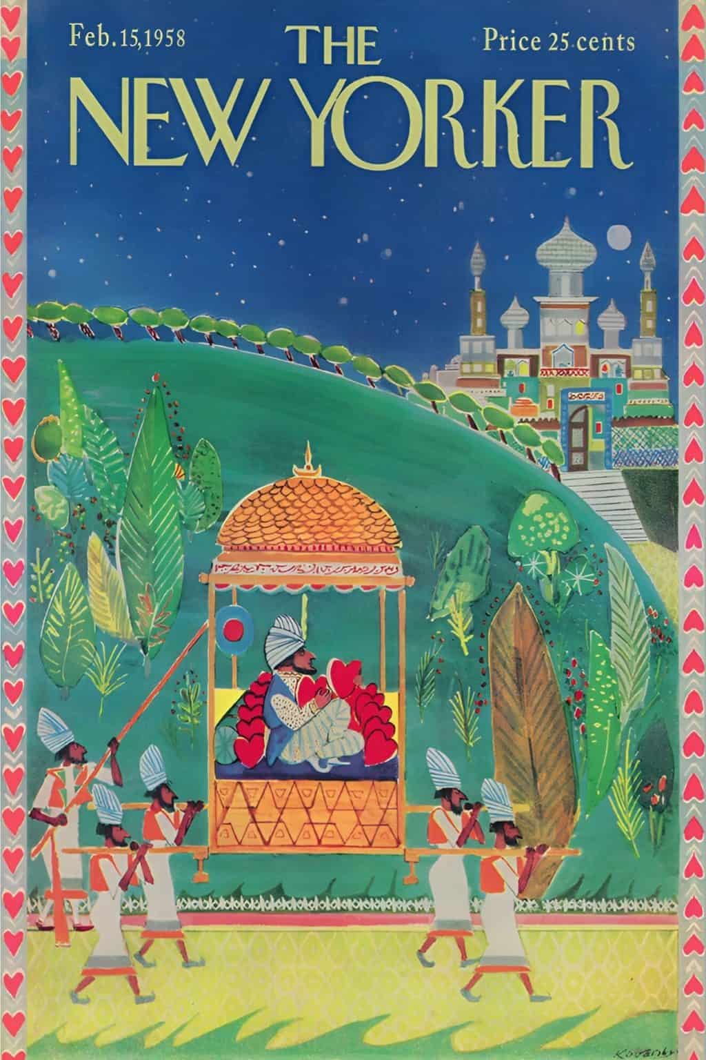 New Yorker Magazine Covers That Capture Valentine’s Day