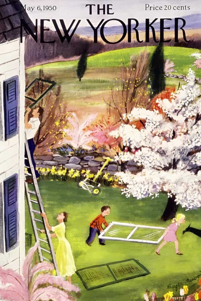 New Yorker Covers & Spring Aesthetic: Iconic Springtime Art