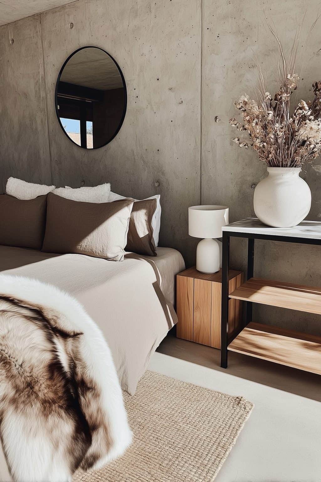 How To Style A Brutalist Bedroom - Ideas And Inspo