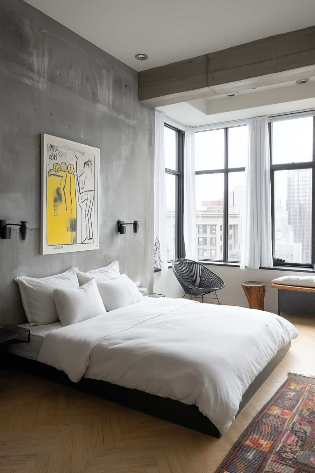 How To Style A Brutalist Bedroom - Ideas And Inspo