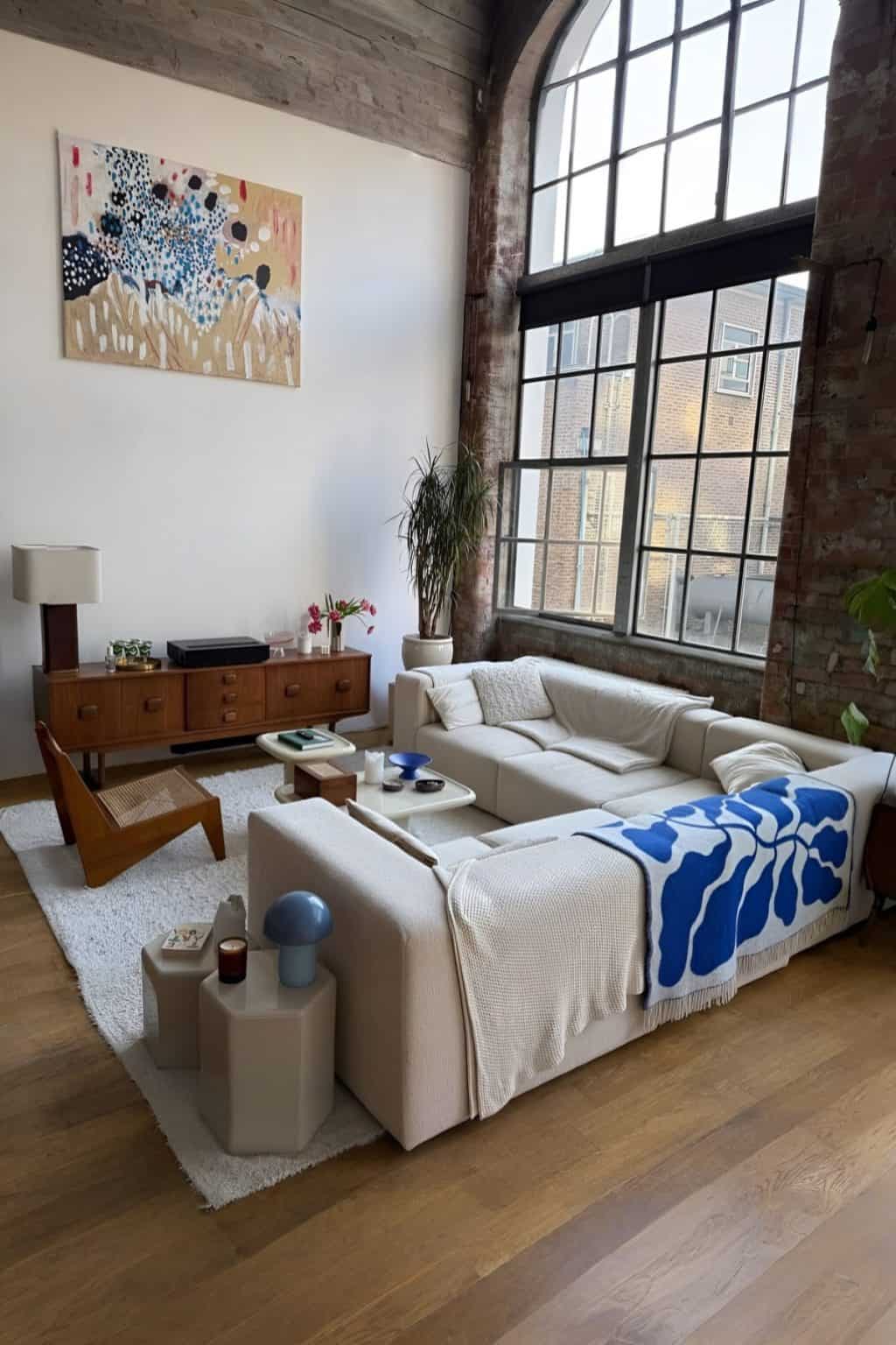 NYC Loft Living Room Ideas: How To Get The Look